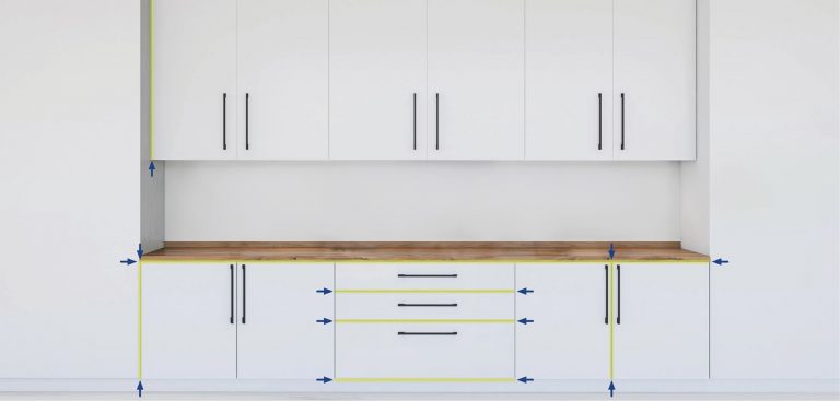 Understanding Door and Drawer Gaps and Margins | goCabinets